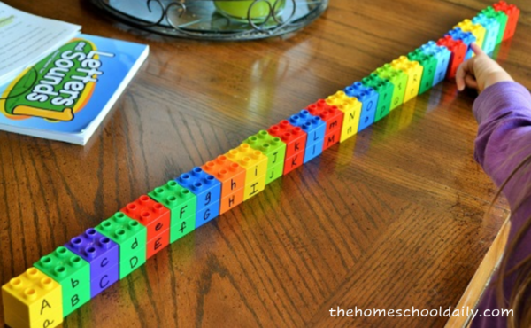 Learning with Legos - The Homeschool Daily