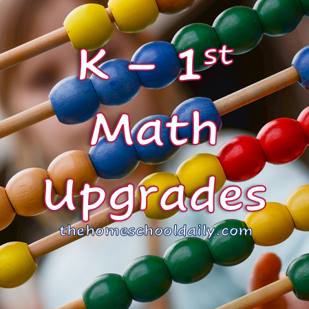 Kindergarten - 1st Grade Math Printables - The Homeschool Daily