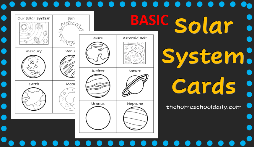 Solar System Unit - The Homeschool Daily