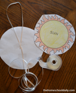 Printable Solar System Mobile - The Homeschool Daily