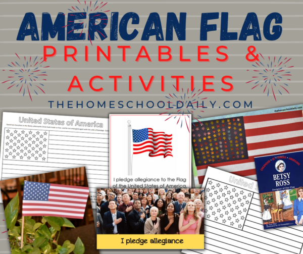 American Flag Printables & Activities - The Homeschool Daily