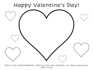 Free Hearts Emergent Reader - The Homeschool Daily