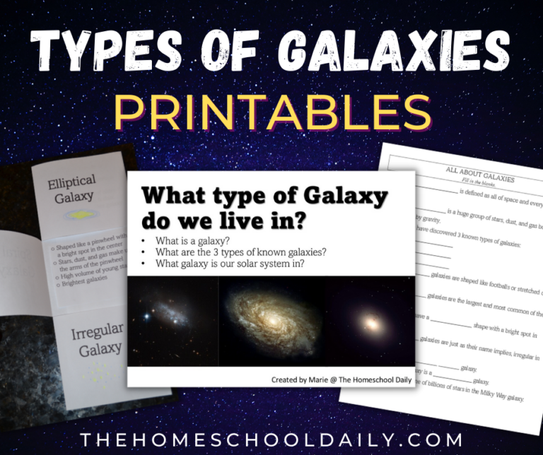 Types of Galaxies Unit - The Homeschool Daily