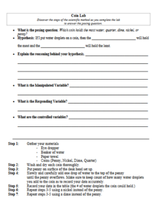 The Coin Lab - The Homeschool Daily