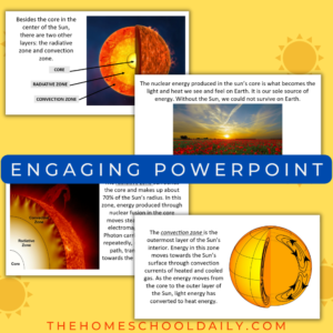 Sun PowerPoint & Guided Notes - The Homeschool Daily