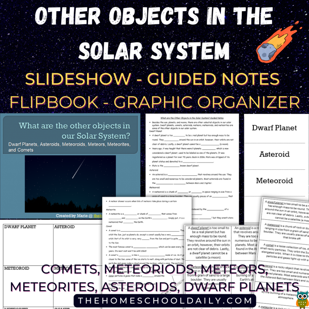 Other objects in the Solar System - The Homeschool Daily