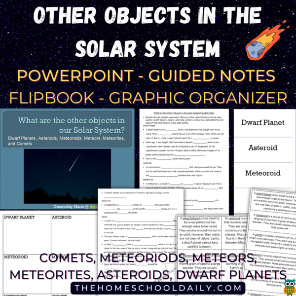 Other Objects in the Solar System Pack - The Homeschool Daily