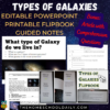Galaxies PowerPoint & Printable Pack - The Homeschool Daily