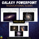 Galaxies PowerPoint & Printable Pack - The Homeschool Daily