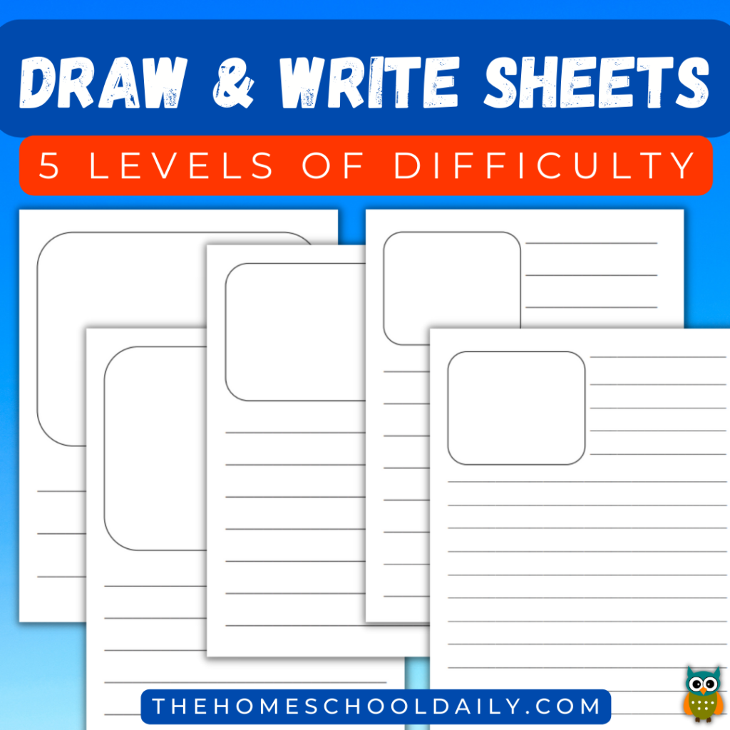 Hamburger Paragraph Printables - The Homeschool Daily