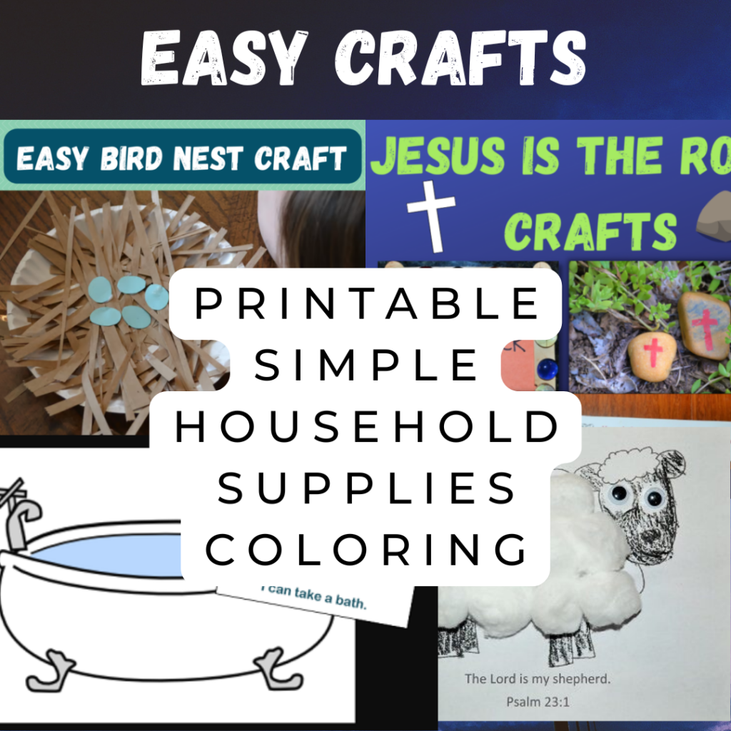 Easy Crafts for Kids - The Homeschool Daily