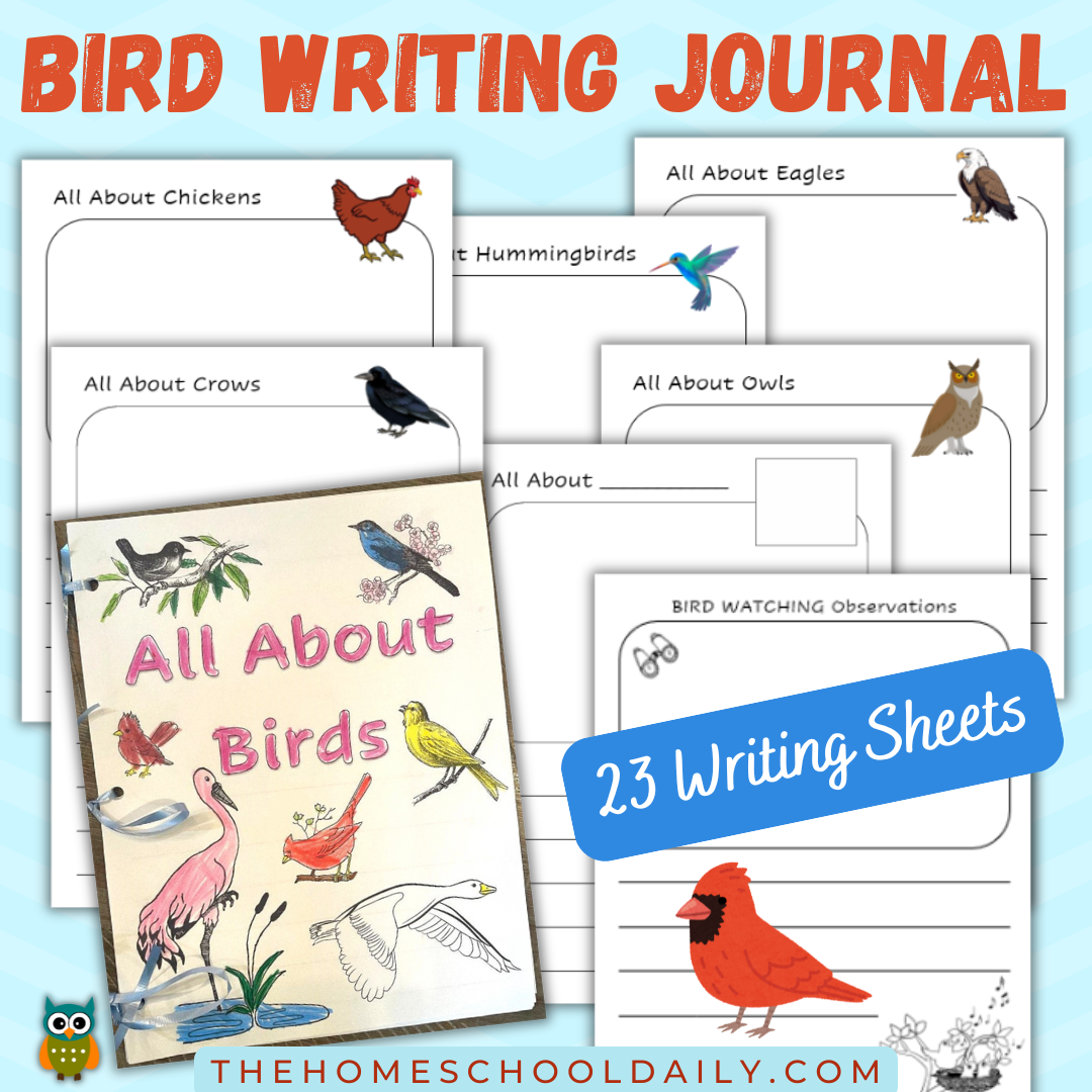Bird Writing Journal - The Homeschool Daily